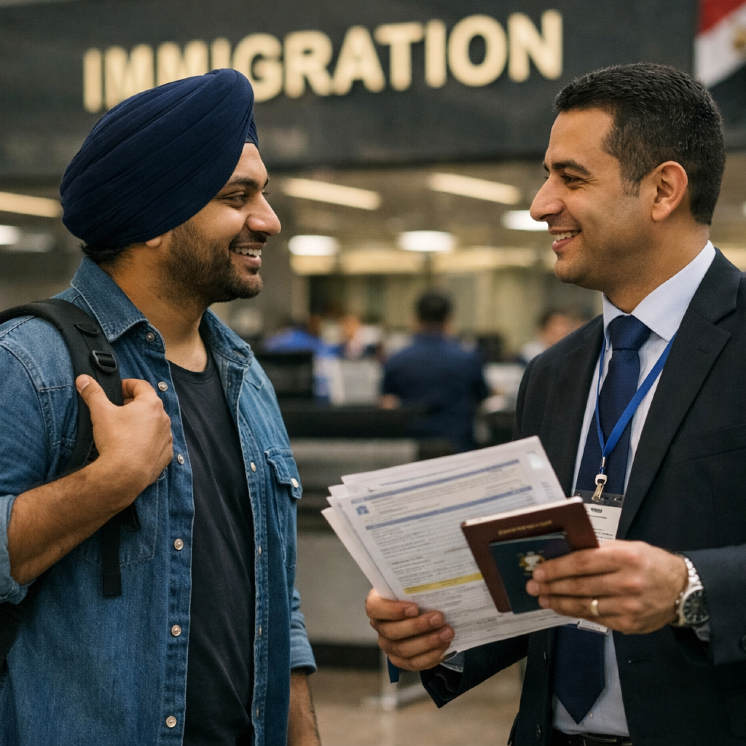 Indian Travelers Arriving at Hurghada International Airport - Rimo Tours